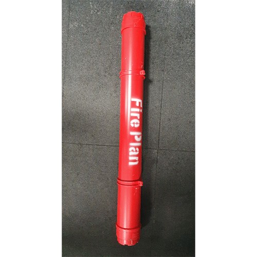 FIRE/SAFETY PLAN TUBE WITH BRACKETS - MCK-Suppliers Webshop