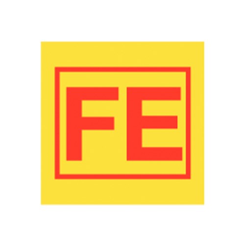 SAFETY PICTO IMO SIGN FIREMAN LOCKER 50x50mm - MCK-Suppliers Webshop